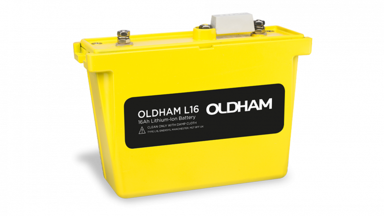 Oldham li-ion lithium-ion high performance caplamp battery